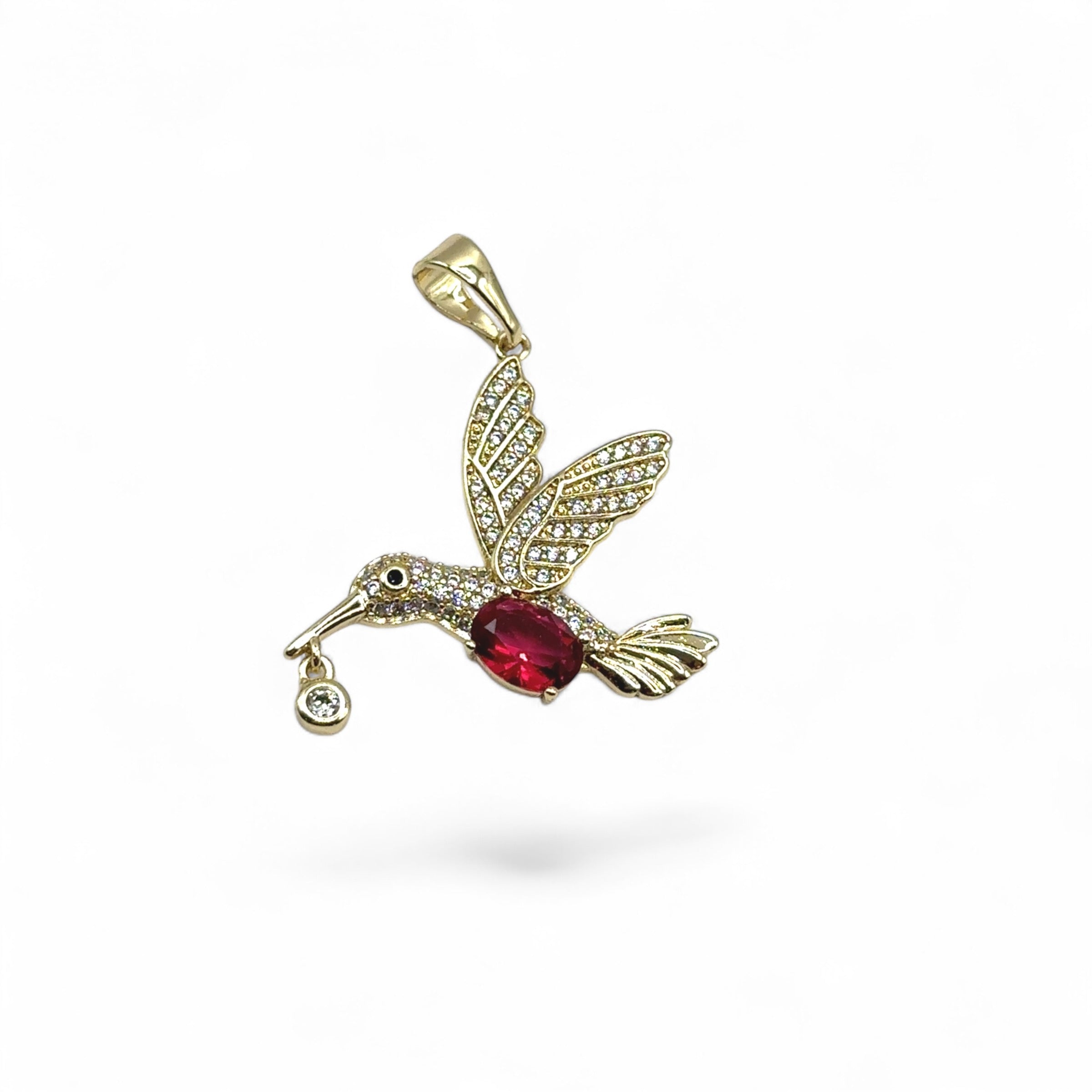 Colibrí piedra rojo fresa – DAYIIFASHION